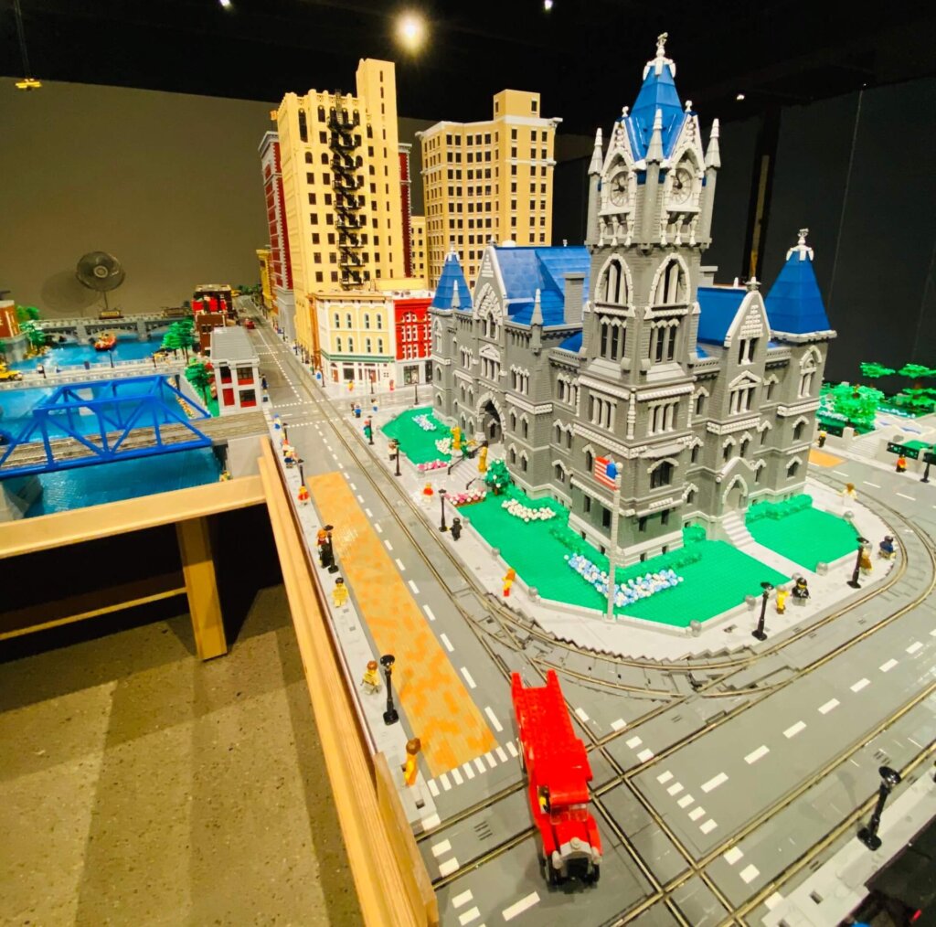 Historic Grand Rapids Lego Brick Display - Grand Rapids Public Museum
